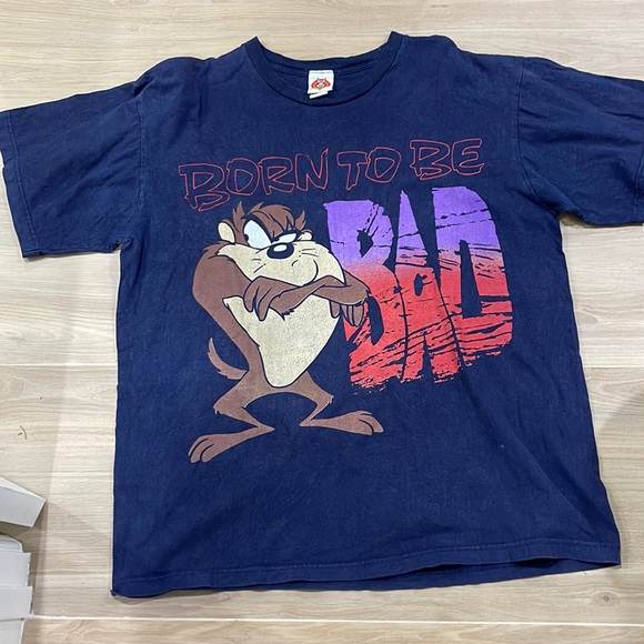 Warner Bros. | Shirts | Vintage Taz Tshirt Looney Tunes Xlarge Extra ...